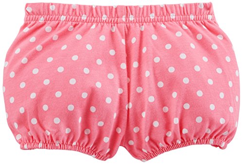 Simple Joys by Carter's Baby Girls' 3-Pack Romper, Sunsuit and Dress, Pink Dots/White Floral/Yellow Bird, 6-9 Months