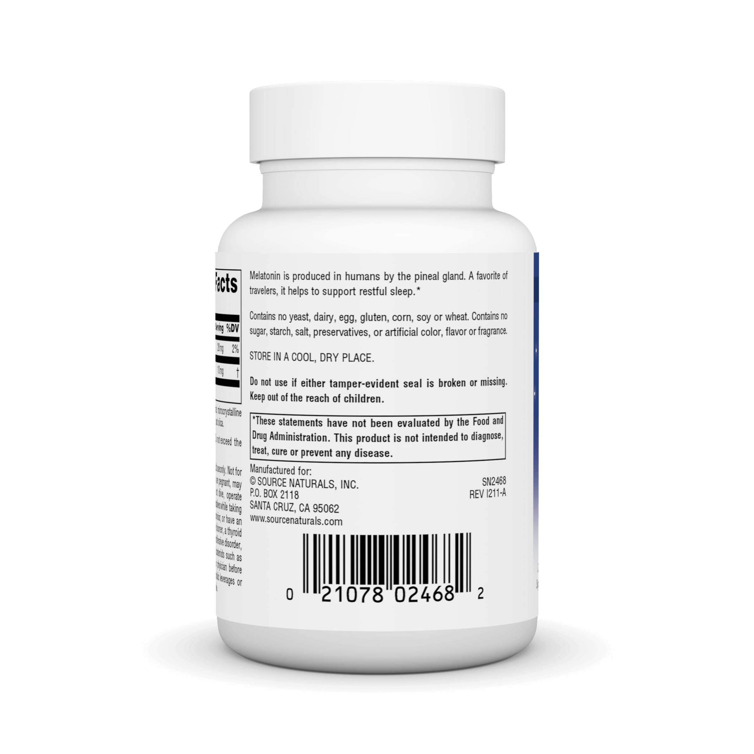 Source Naturals Sleep Science Melatonin* - 10 mg - 240 Tablets
