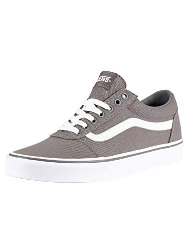 Vans Men's Trainers Low-Top Sneakers, Grey ((Canvas) Pewter/White 4wv), 11.5