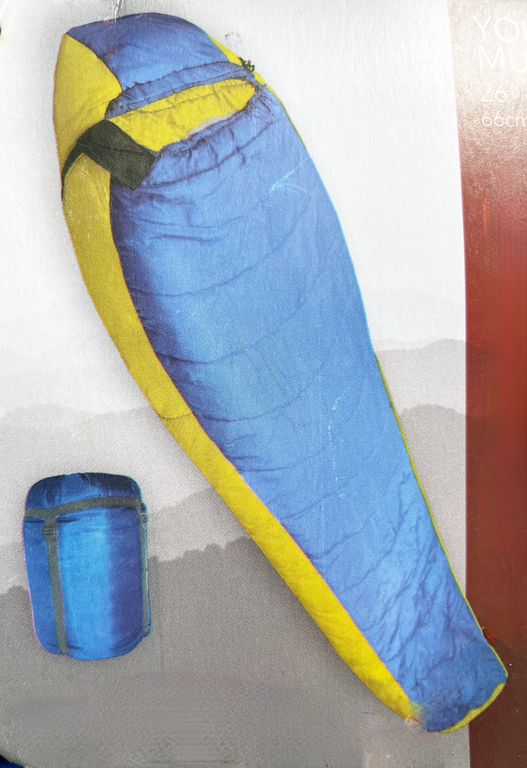 Suisse Sport Youth Mummy Bag, Blue, 26x56 (Mummy Bag)
