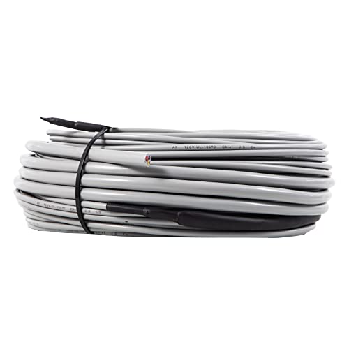 VEVOR Floor Heating Cable,540W 120V Floor Tile Heat Cable,141.1 FT Long,42.7 sqft,with Convenient Temperature Control Panel,No Noise or Radiationā¦