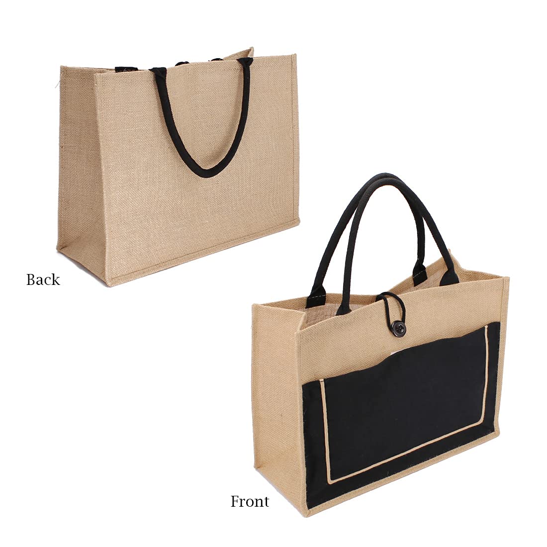 TANOSII Straw Beach Bag For Women Jute Handbag Handmade Woven Tote Bag With Tassel Colorful Large