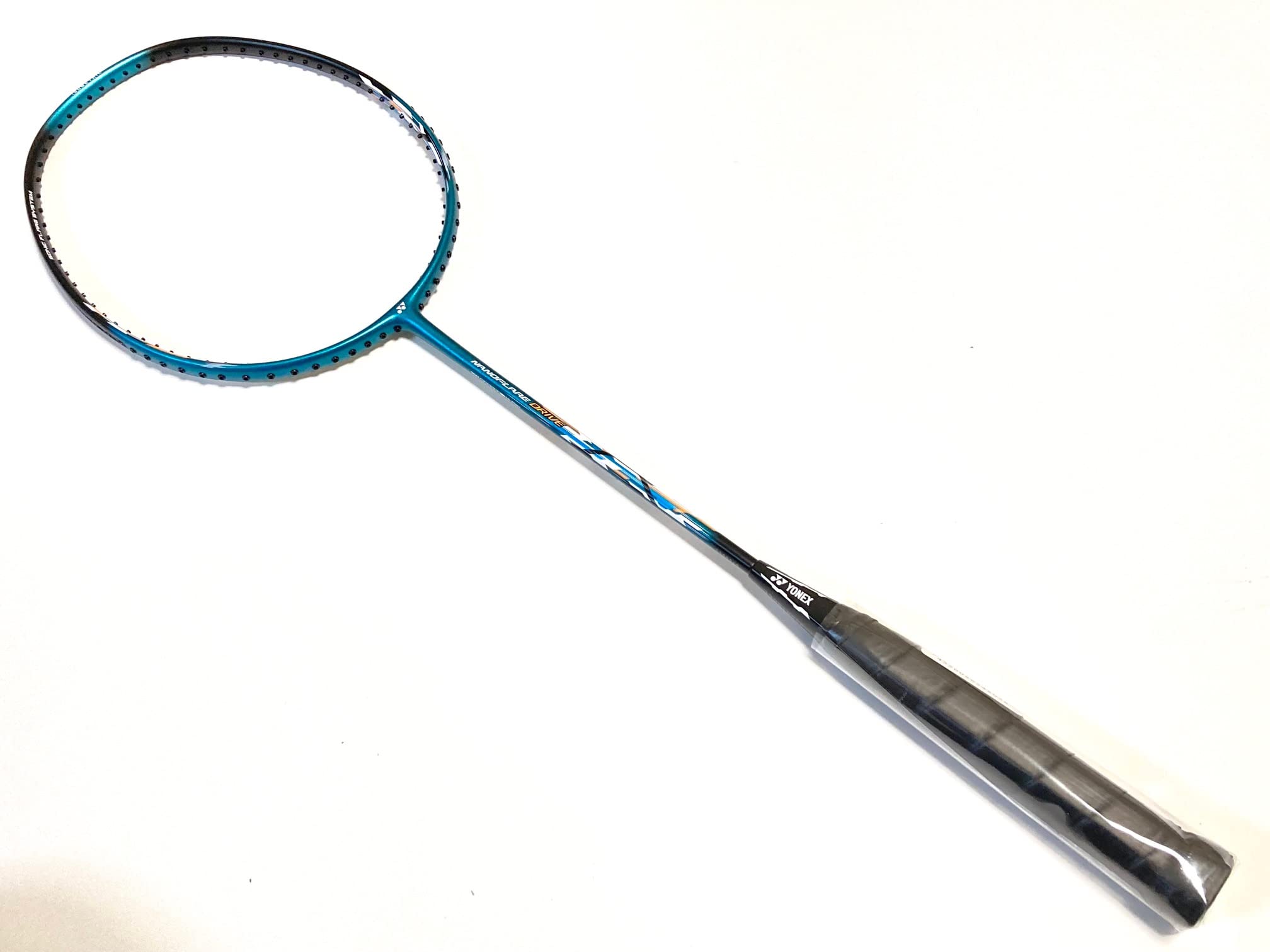 YONEX Nanoflare Drive Badminton Pre-Strung Racket (TQ/BK)(4UG5)
