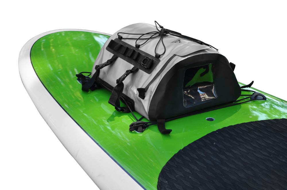 Seattle Sports Deluxe 15L Kayak and Paddle Board Deck Bag (Silver)