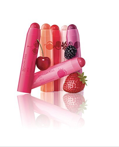 Revlon Kiss Lip Balm, Sweet Cherry 030 .09 oz (Pack of 2)