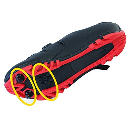 Weisheng Pro Reinforced Men's Sports Cycling Shoes Black