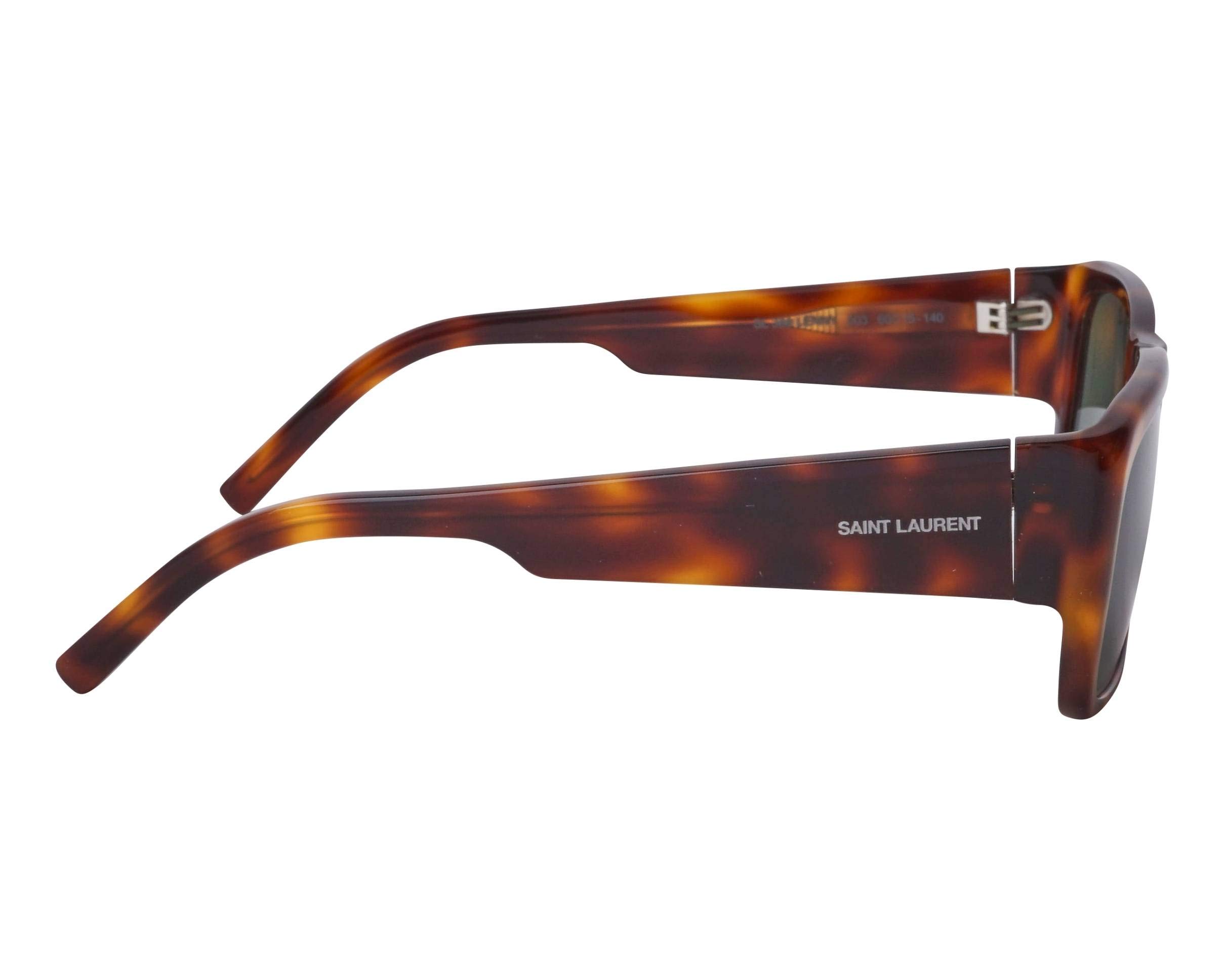 Yves Saint Laurent sunglasses (SL-366-LENNY 003) Dark Havana - Grey green lenses