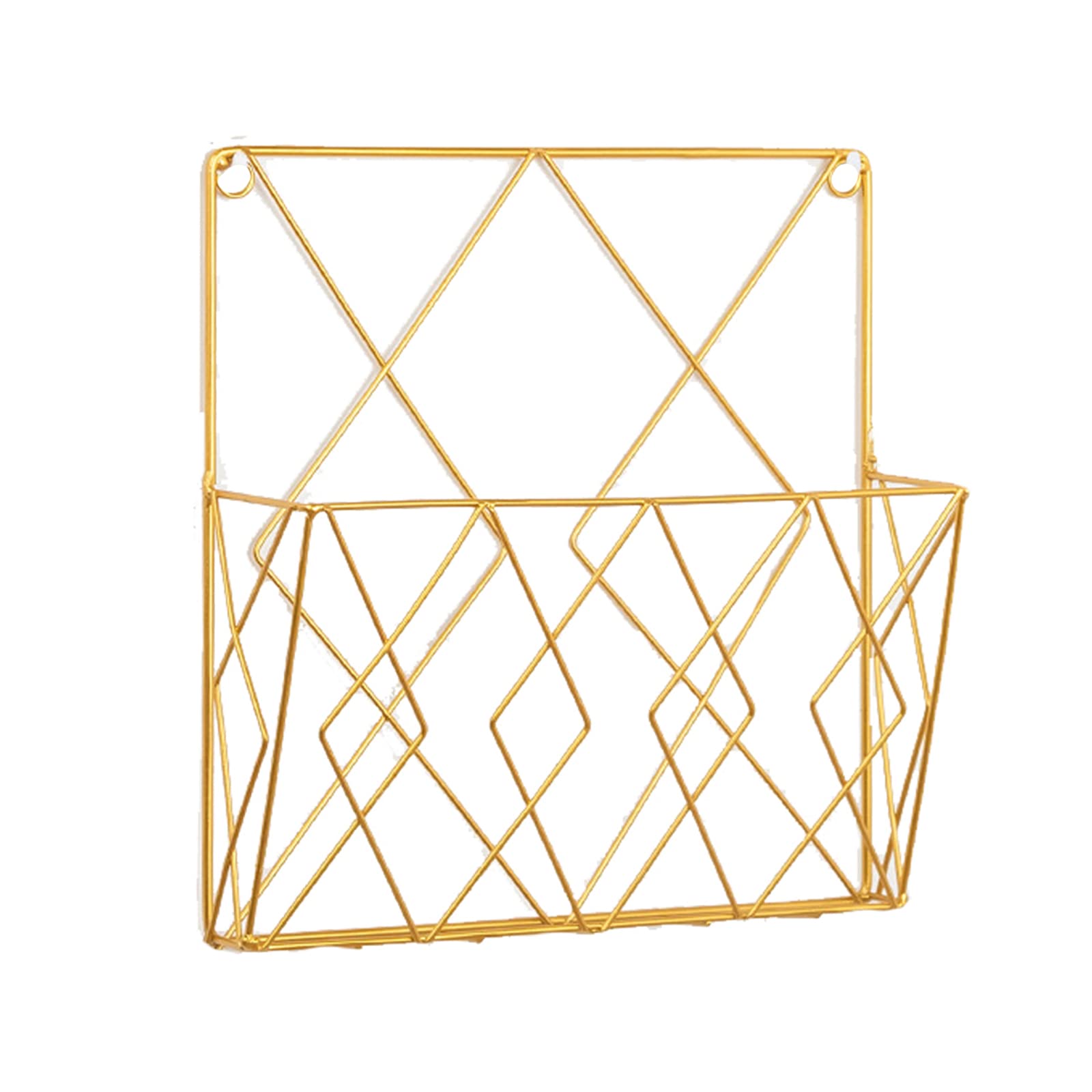 Wall File Holder Mesh Magazine Holder Hollow-out Iron Wire Collection For Case Vertical Holder Home Organizer Supplies