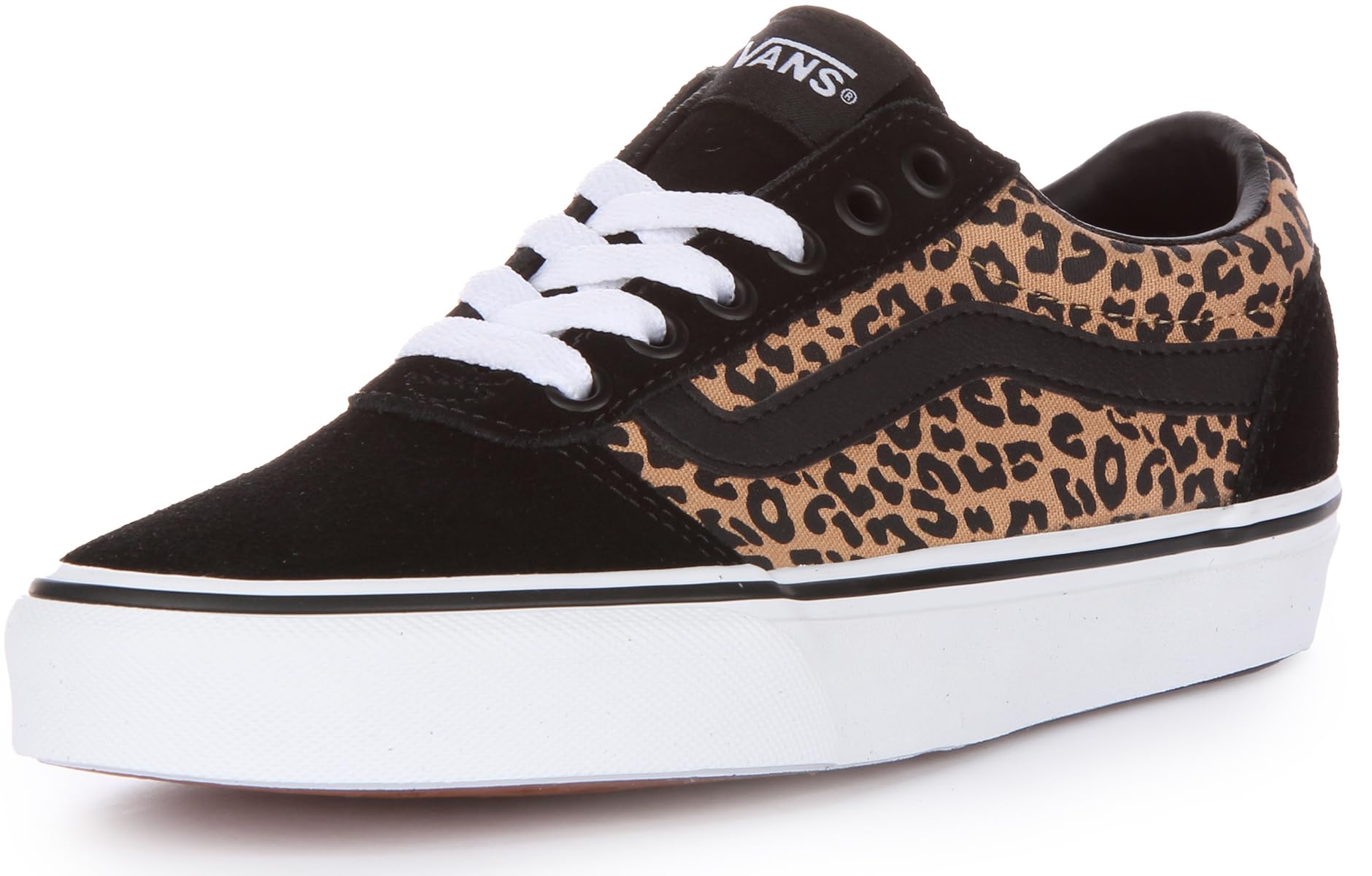 Vans Women's Ward Trainers, Cheetah Black White, 8