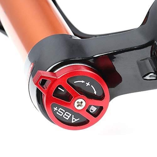 Suspension Mountain Bike,Bicycle MTB Aluminum Alloy Gas Fork Remote Lock Out Disc Brake Suspension Front Fork Gas Fork Accessories, Shoulder (Size : 29 inch)