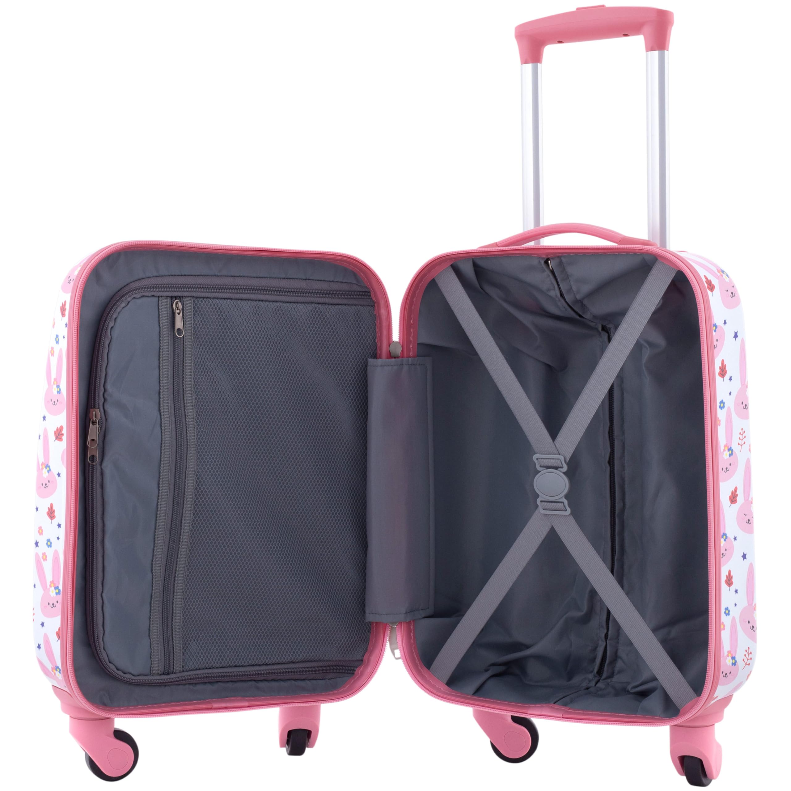 Travelers Club 5 Piece Kids' Luggage Set, Bunny