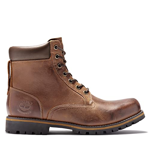 Timberland Men's Earthkeepers Rugged Hiking Shoe, Red Brown, 11.5
