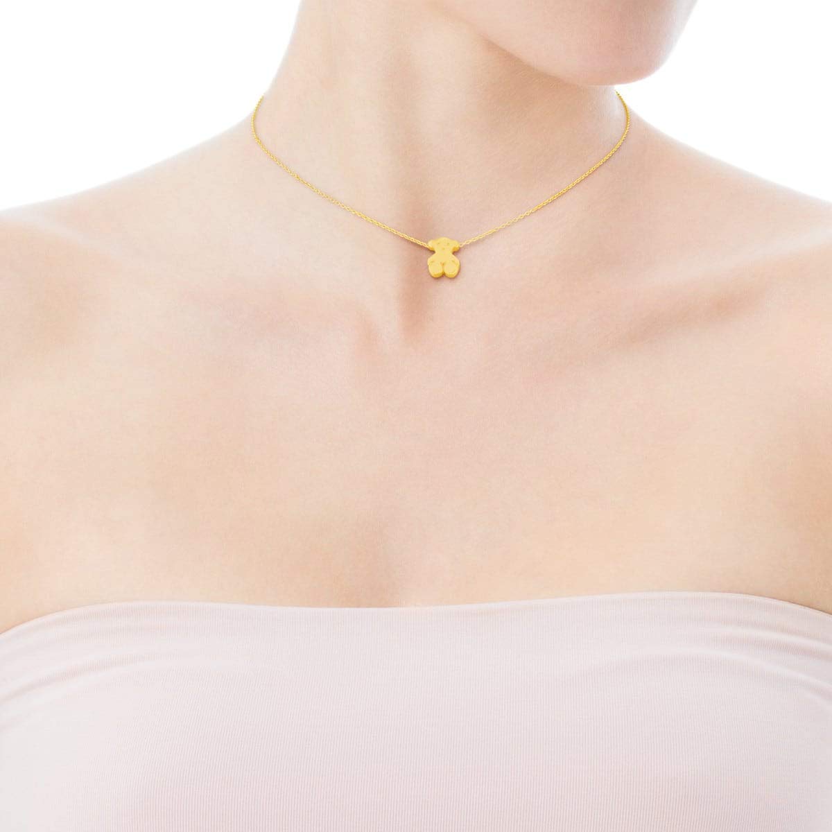 TOUS Gold Sweet Dolls Necklace