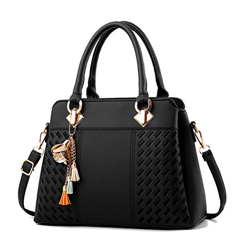 Womens Purses and Handbags Ladies Designer PU Leather Top Handle Satchel Tote Bag Shoulder Bags