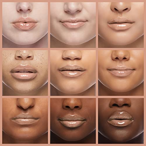 wet n wild Mega Slicks Lip Gloss | Long Lasting | Hyaluronic Acid | High Shine | Champagne Please