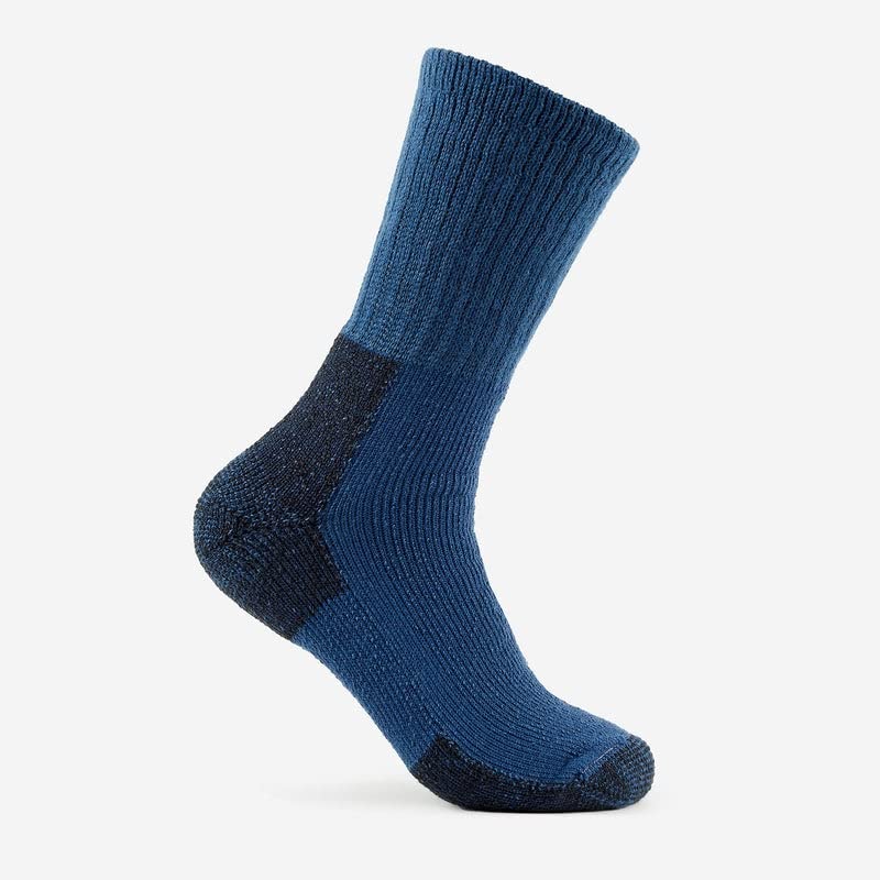 thorlos mens Kx Max Cushion Crew Hiking Socks, Dark Blue, X-Large US