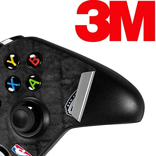 Skinit Decal Gaming Skin compatible with Xbox One S Controller - Officially Licensed NBA San Antonio Spurs Dark Rust Design