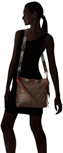 The Sak Ashland Bucket Bag in Leather, Slate
