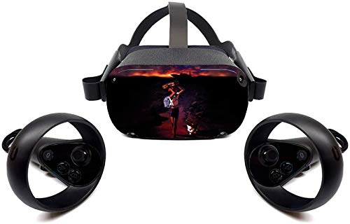 TV Show Anime Oculus Quest Skin Cover for VR Headset System and Controller by ESTEVAN SGARI