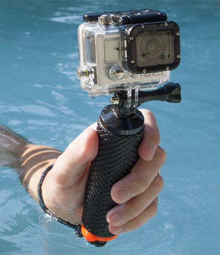 SP Gadgets POV Dive Buoy - Floating Hand Grip Waterproof Underwater Selfie Stick Mount for GoPro