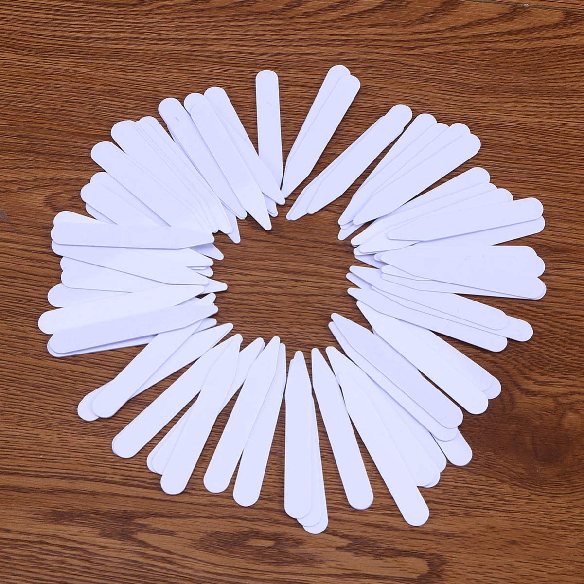WINOMO 200pcs 3 Sizes Dress Collar Stays Collar Bones Dress Shirt Collar Support Collar Stiffeners Collar Inserts Collar Stay Holder for Shirt Dressing