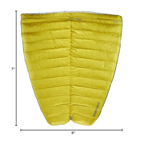 Therm-a-Rest Ohm 32F/0C Ultralight Down Camping Sleeping Bag, Regular, Larch