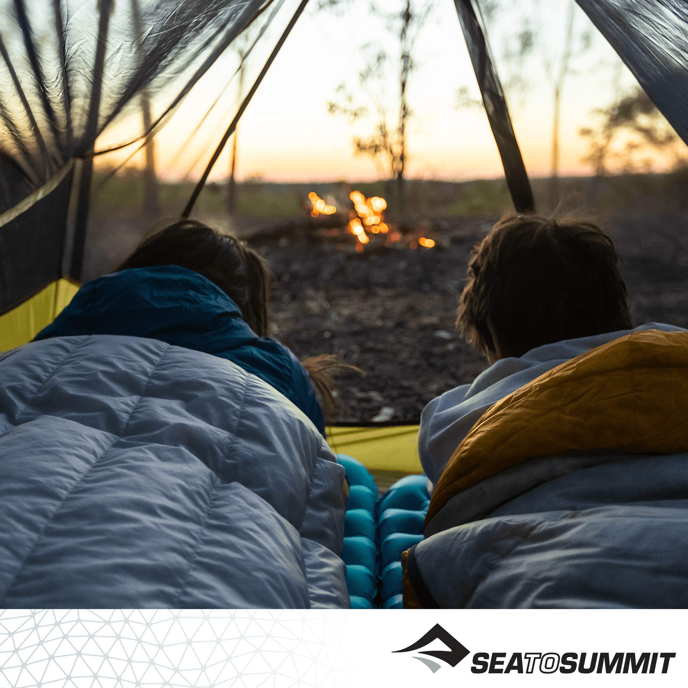 Sea to Summit Silk-Cotton Blend Travel and Sleeping Bag Liner, Traveller w/Pillow Slip (85x36 inches)