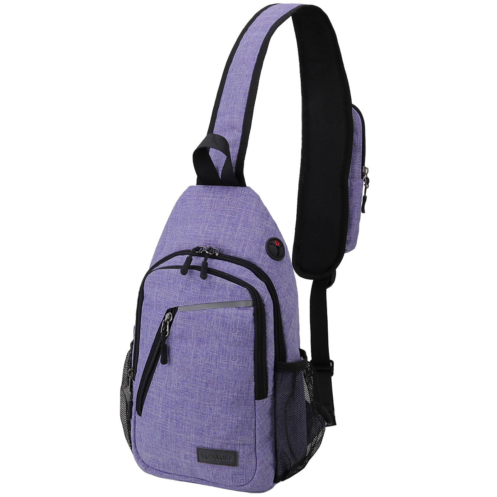 VX VONXURY Sling Backpack Women, Multipurpose Crossbody Bags for Women Trendy Lightweight Chest Bag for Travel Hiking Cycling