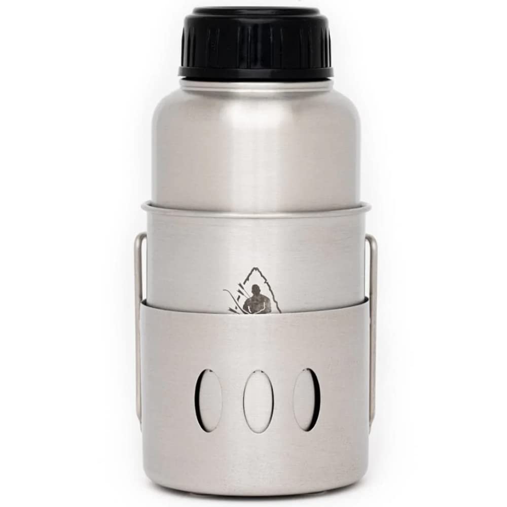The Pathfinder School Stainless Steel Bottle Cooking Kit (Coyote Tan)