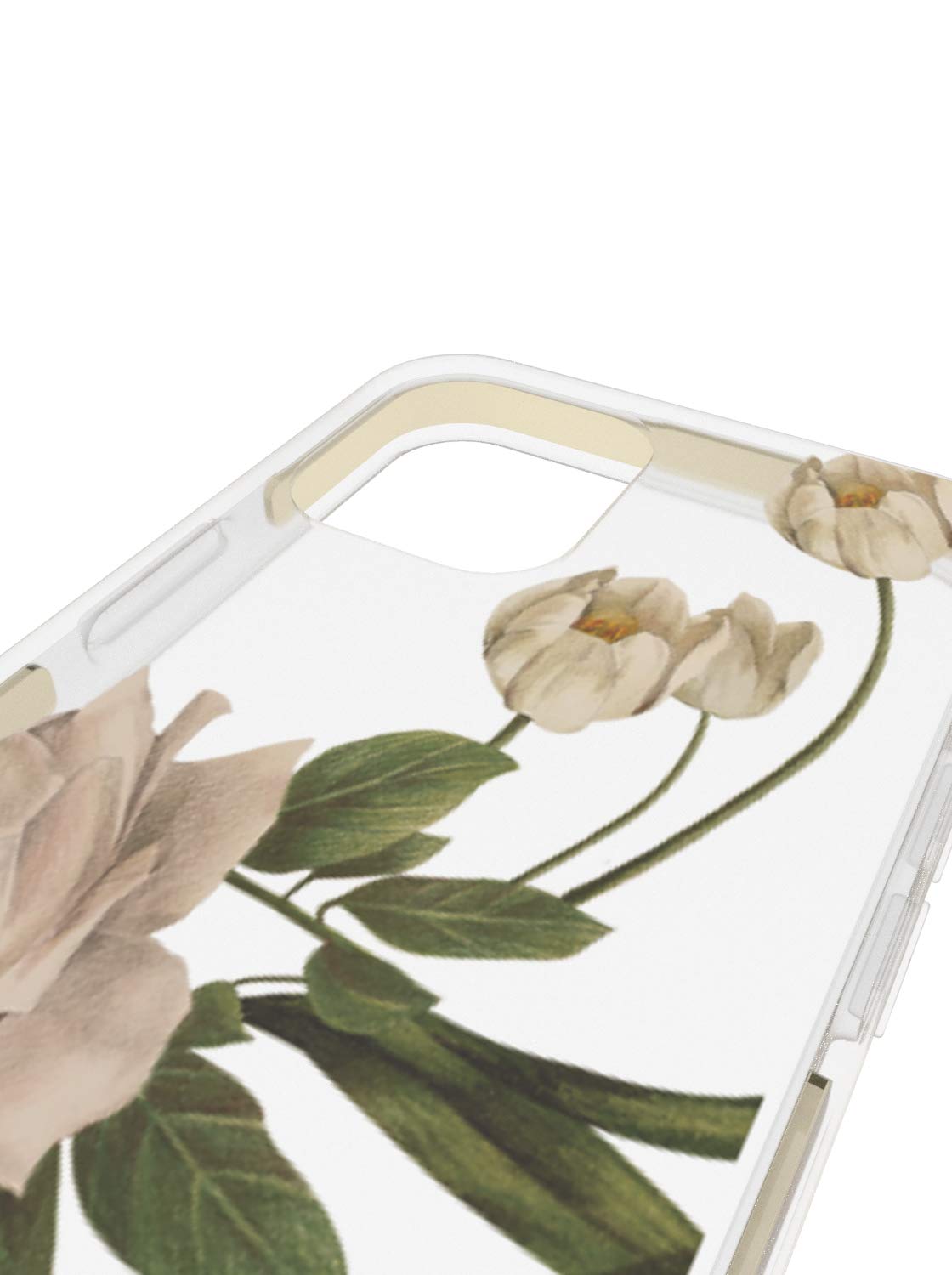 Ted Baker EMLLIIA Anti-Shock Case for iPhone 12 Pro (6.1inch) - Elderflower Clear