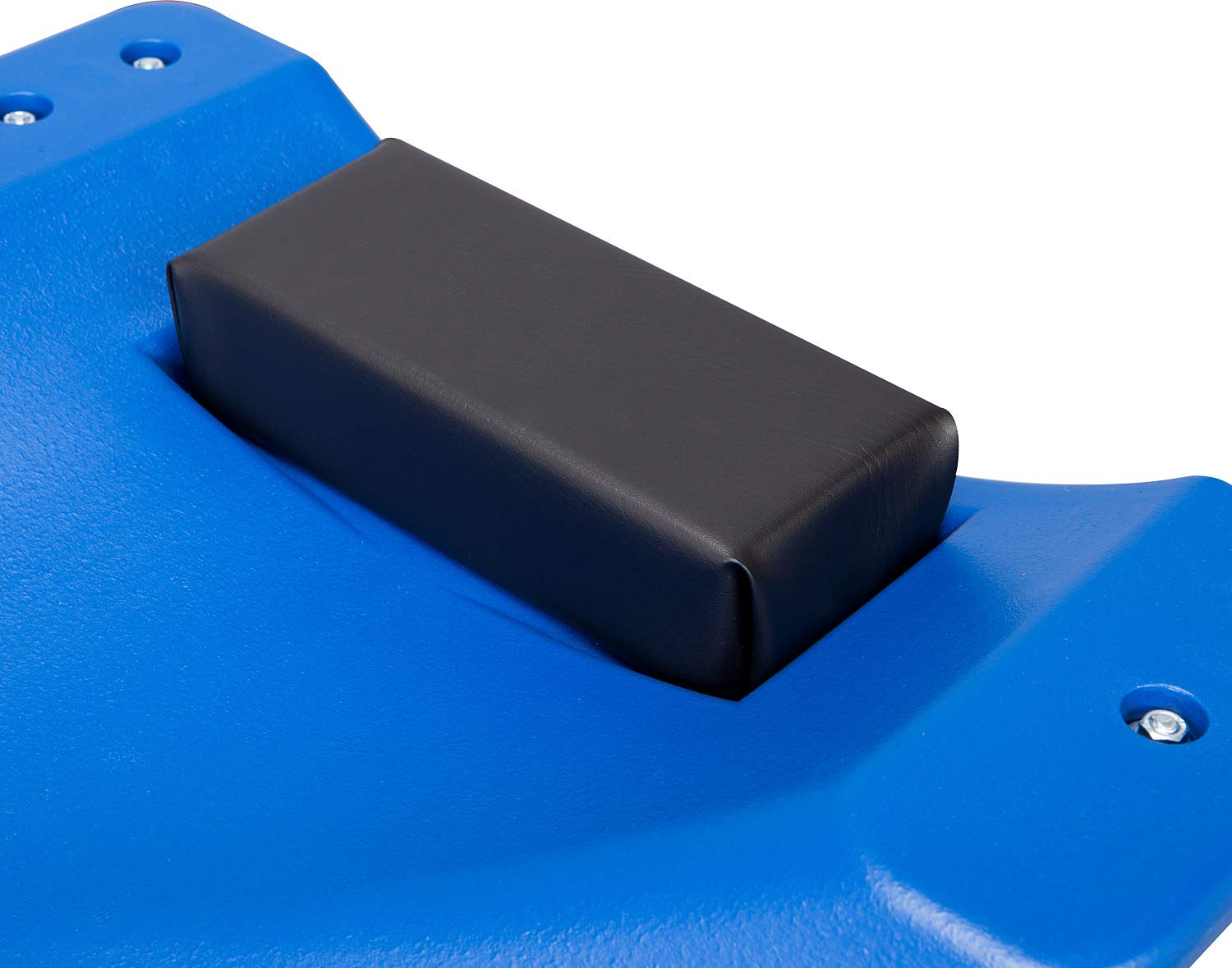 TCE ATR6300U Torin Rolling Creeper Garage/Shop Seat: Padded Mechanic Stool with Tool Tray Storage, Blue