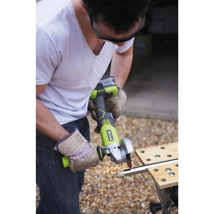 Ryobi R18AG-0 Angle Grinder Battery 18V 115mm 7500 rpm (Body Only)