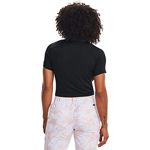 Under Armour Zinger Short Sleeve Golf Polo, Black (001)/Black, X-Large