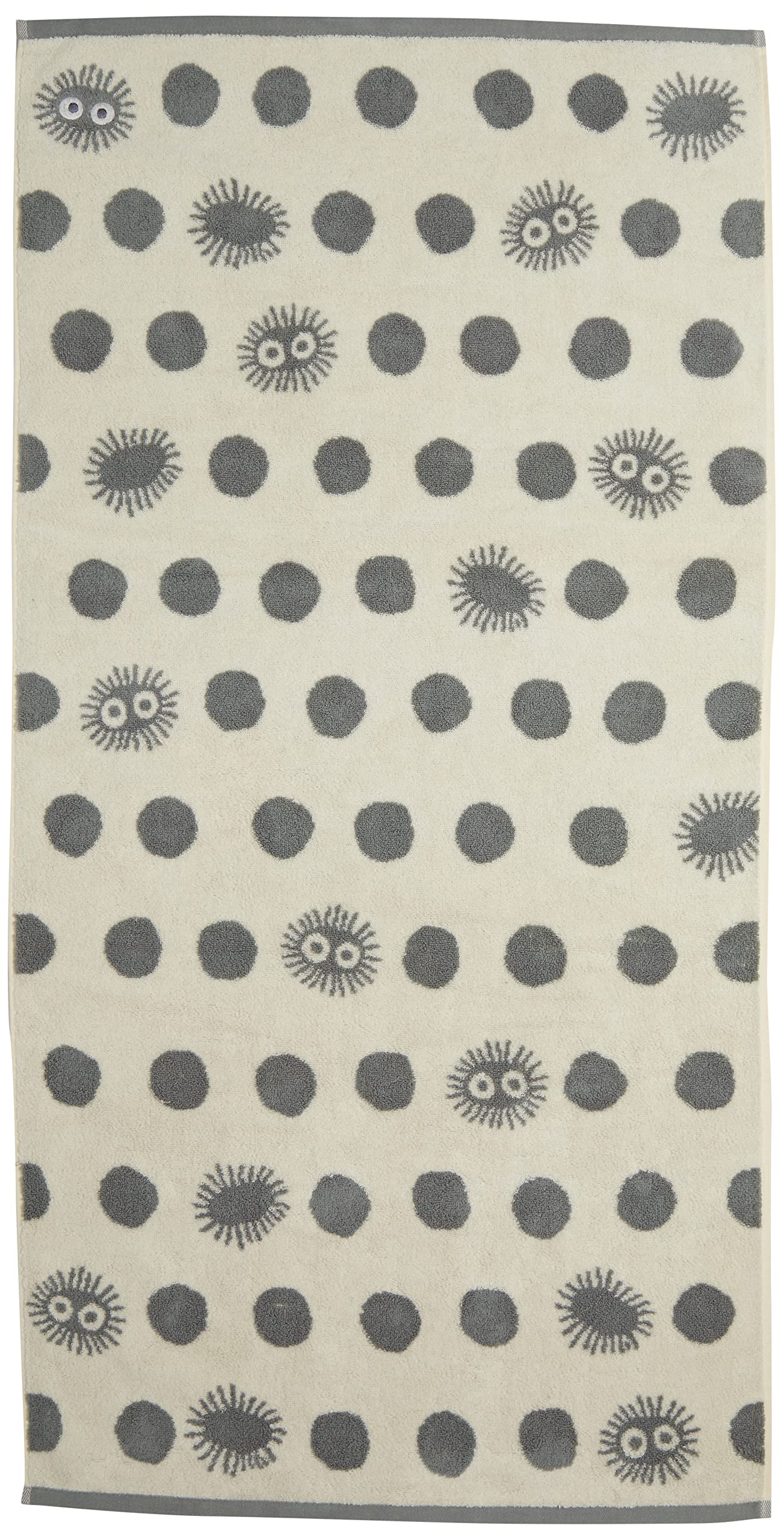 Studio Ghibli - My Neighbor Totoro - Gray Soot Sprite, Marushin Silhouette Towel Series - Bath Towel