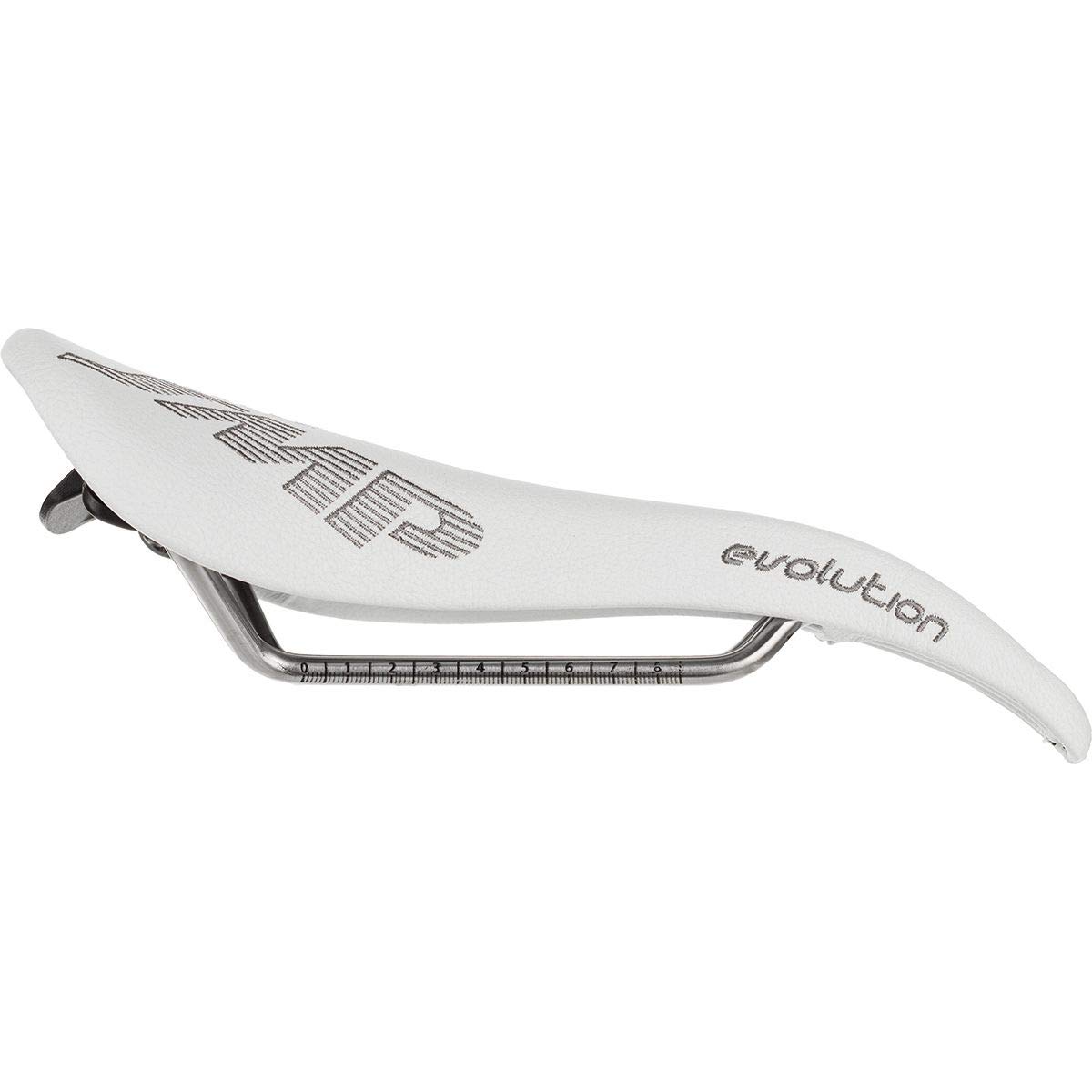 Selle Smp Evolution Saddle White, 129Mm