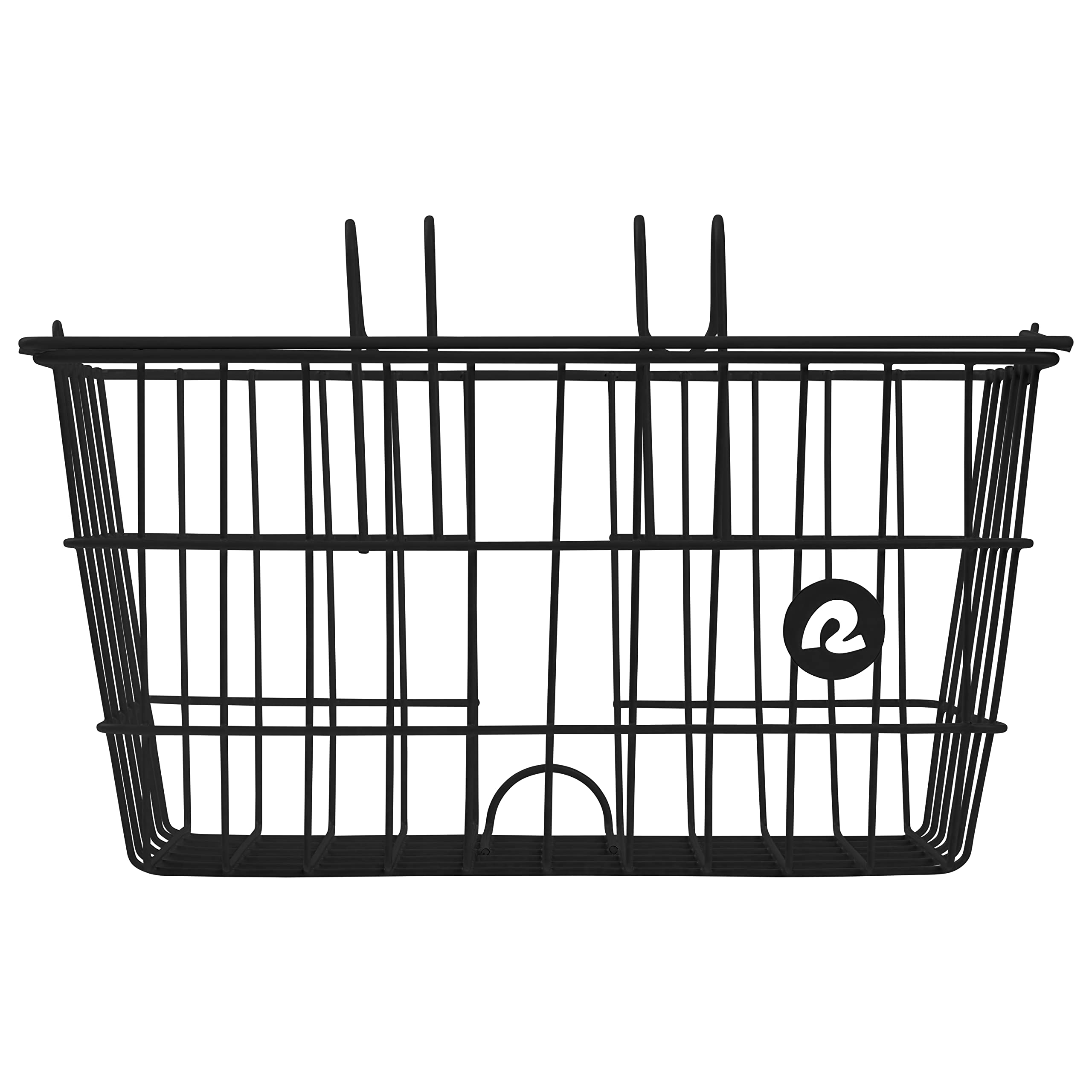 Retrospec Detachable Steel Apollo-Lite Lift-Off Front Bike Basket with Handles, Silver
