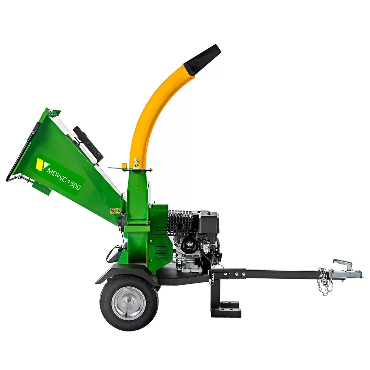 Victory 4.5" Motorized Wood Chipper, MDWC1500, Gas Powered, 2" Tow Hitch