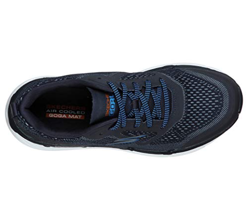 Skechers Men's Max Cushioning Premier Vantage-Performance Walking & Running Shoe Sneaker, Navy, 10 X-Wide