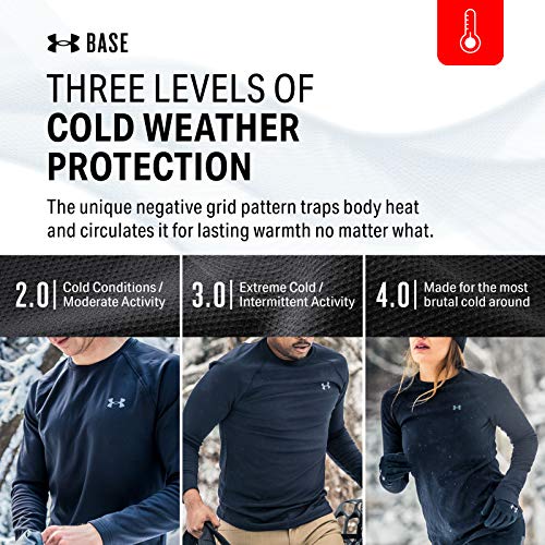 Under Armour Men's ColdGear® Base 3.0 Leggings LG Black