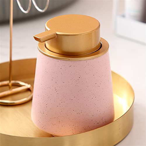 Soap Dispenser 1pc Bottle Ceramic Household Foam Pump Bottle Soap Dispenser Travel Bathroom Accessories Liquid Container Bathroom Soap Dispenser (Color : 1)