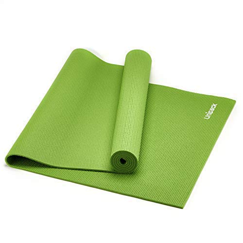 Unipack Yoga Mat -5mm Thick Non Slip Yoga Fitness Pilates Exercise Mat 68"x24"x5mm (Green)