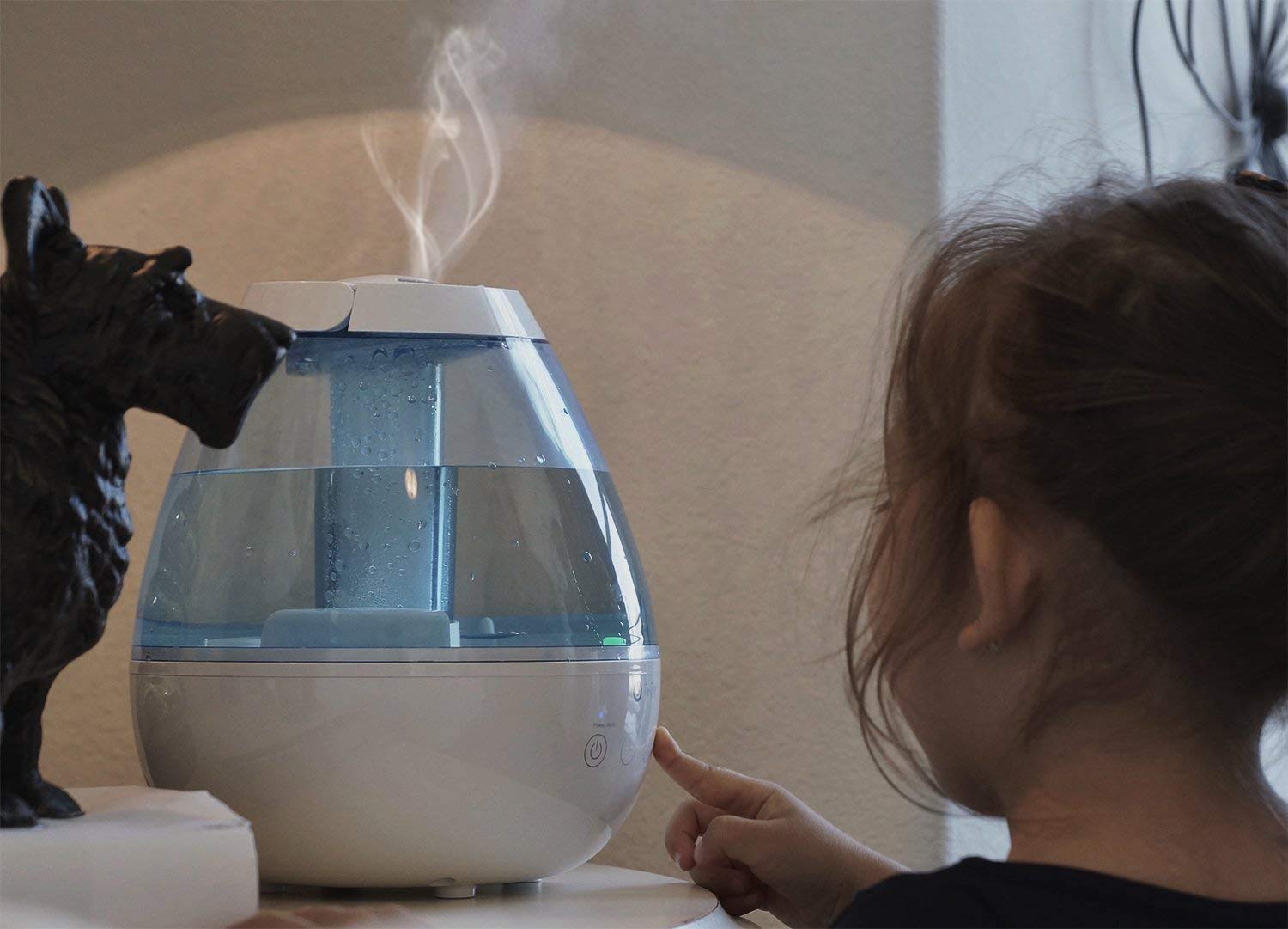 Tekjoy Cool Mist Humidifiers, Premium Ultrasonic Air Humidifier for Large Bedroom and Baby, Whisper Quiet, Auto Shut-Off, Touch Panel, 360° Nozzle, Timer, 2.2L Lasts Up to 24 Hrs