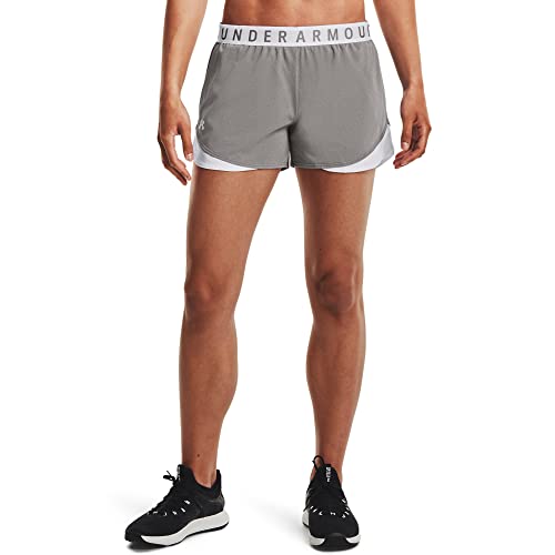 Under Armour Women's UA Play Up Shorts 3.0 LG Gray