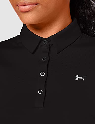 Under Armour Women's UA Zinger Short Sleeve Polo SM Black