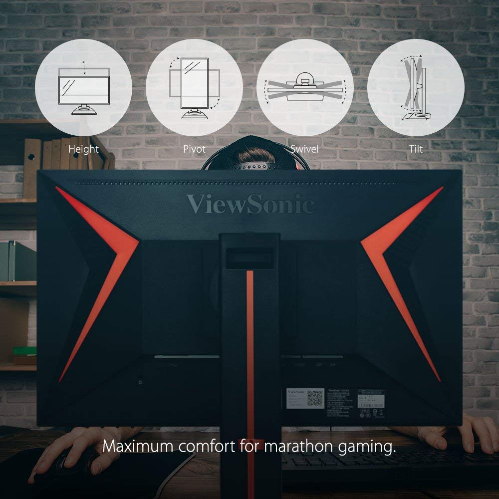 ViewSonic XG2402-R 24" 144Hz 1ms 1080p Gaming Monitor - Certified Refurbished