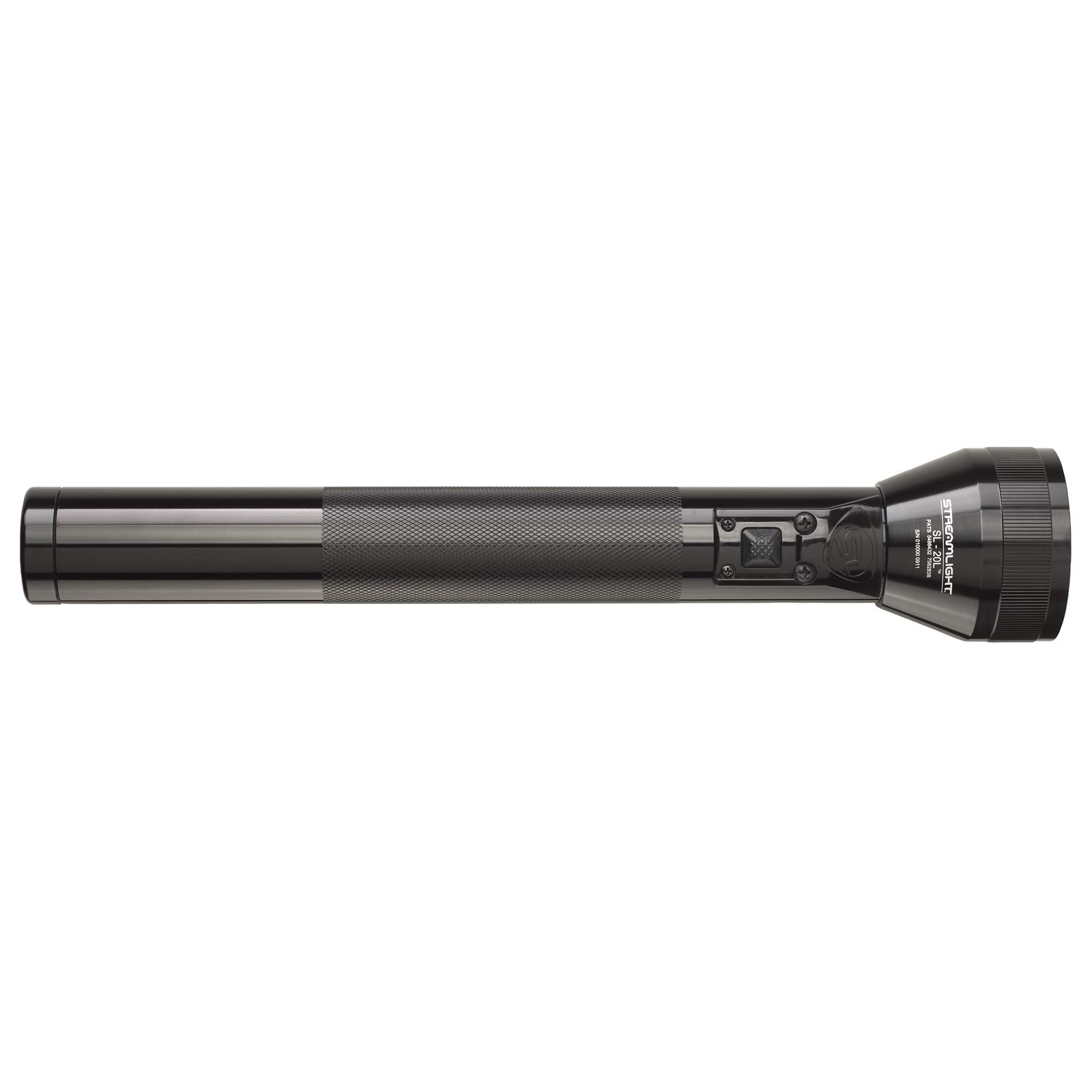Streamlight 20703 SL-20L 450-Lumen Full Size Rechargeable LED Flashlight with 120-Volt AC/12-Volt DC Smart Charger, 2 Sleeves, Black