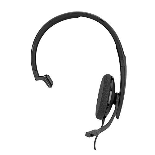 Sennheiser SC 130 USB-C (508353) - Single- Sided (Monaural) Headset for Business Professionals | with HD Stereo Sound, Noise-Canceling Microphone, & USB-C Connector (Black)
