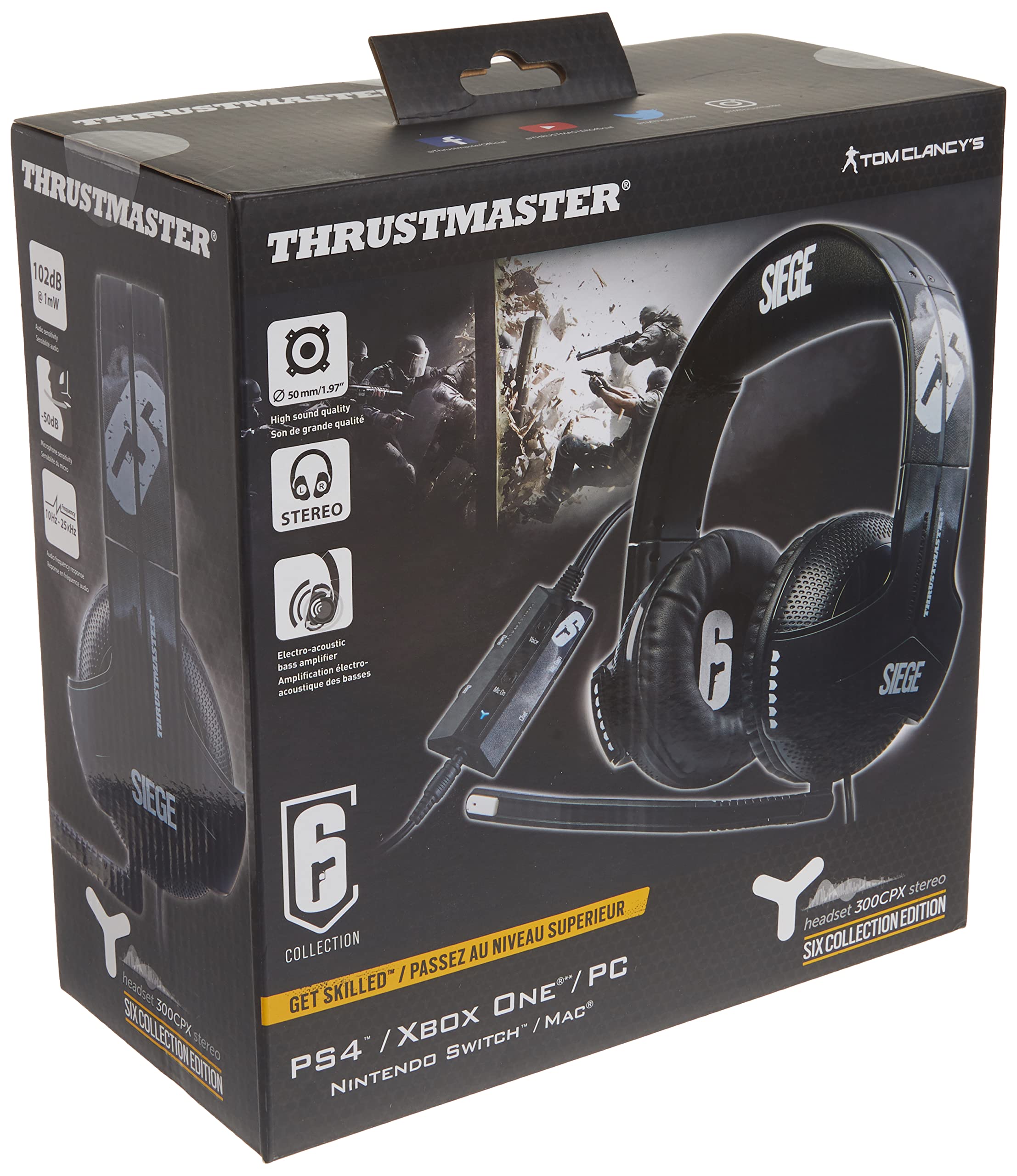 Thrustmaster Y-300 CPX Rainbow 6 Siege Edition (PS5, PS4, XBOX Series X/S, One, PC)