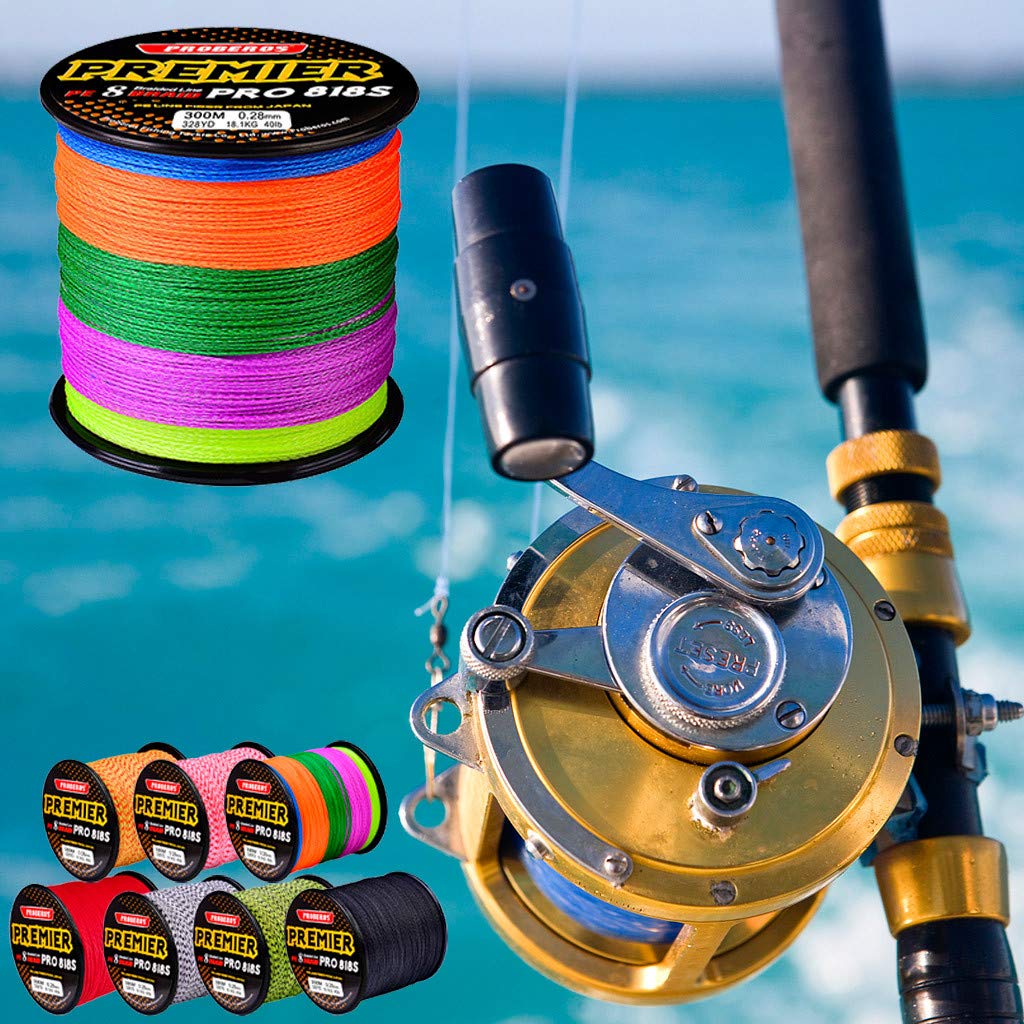 UNKN PE Layer Fishing Line Not Fade 8 Strands Top Lines Dedicated to Sea Fishing