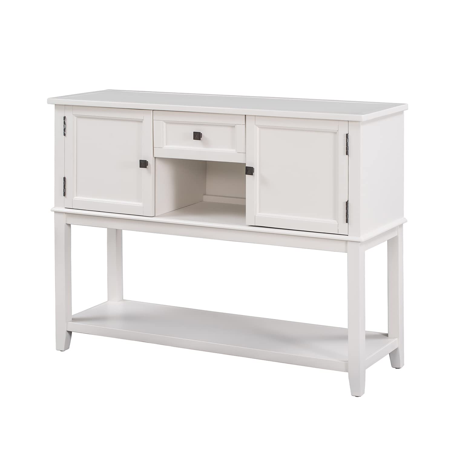 Tidyard 45" Console Table with Drawers Sofa and Couch End Table for Entryway, Foyer, Living Room, Bedroom Furniture